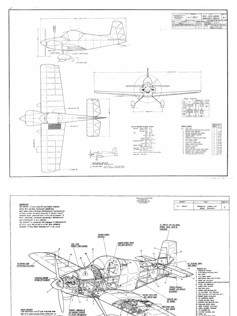 Corby CJ-1 Starlet Full Plan | PDF