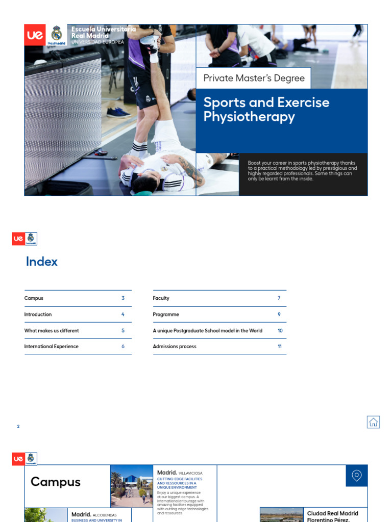 Sports Physiotherapy Master Program | PDF | Physical Therapy | Pilates