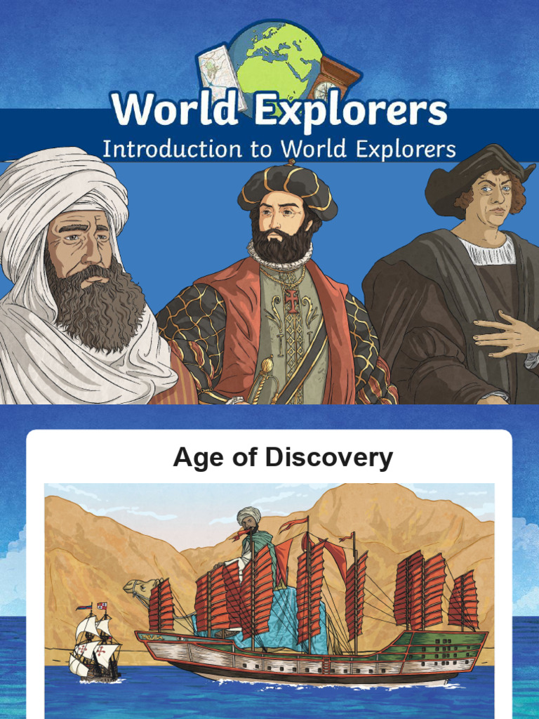 Famous Explorers for Kids | PDF | Age Of Discovery | Exploration