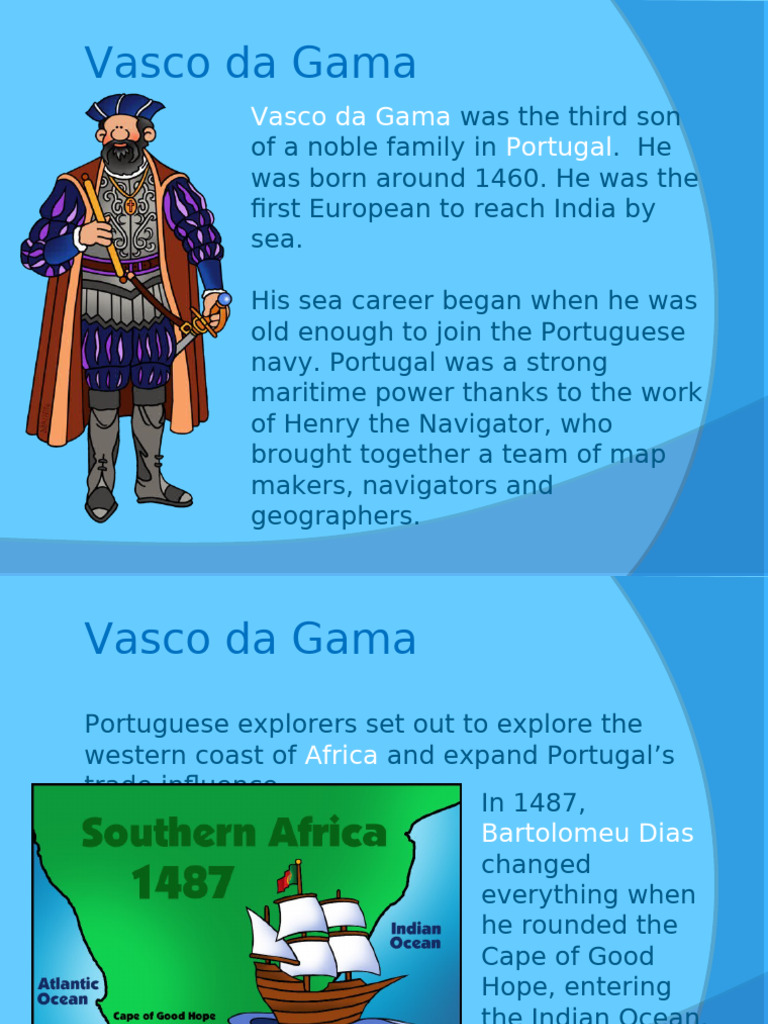Vasco da Gama's Historic Voyage to India | PDF