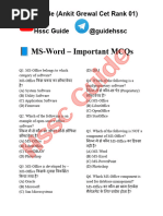 (हिन्दी) MS Word MCQ (Free Hindi PDF) - Objective Question Answer for MS Word Quiz - Download ...