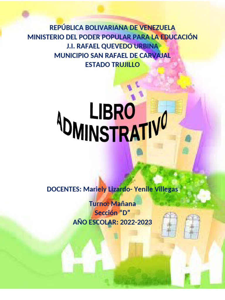 Libro Administrativo Mariely 2018-2019 | PDF | Inteligencia | Enseñando