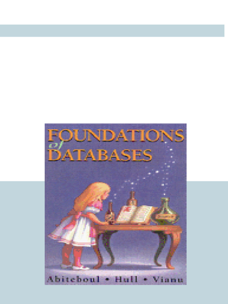 Foundations of Databases The Logical Level | PDF | Project Gutenberg