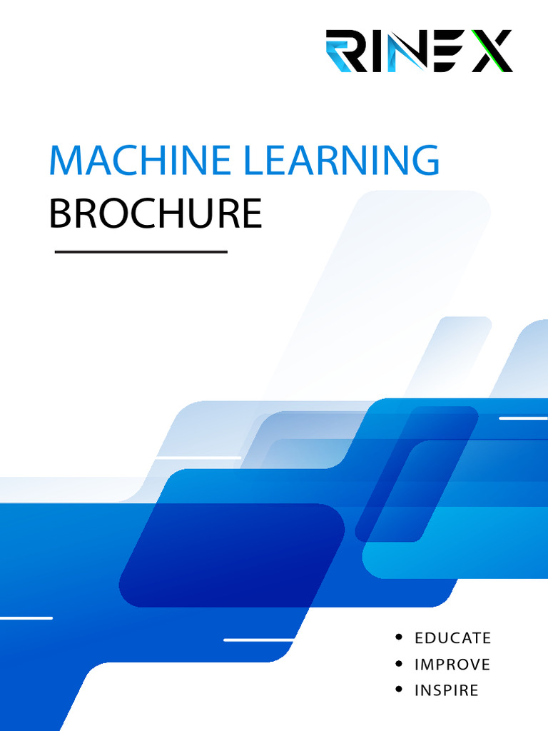 Machine Learning Brochure fINAL Year PDF | PDF | Machine Learning | Applied Mathematics