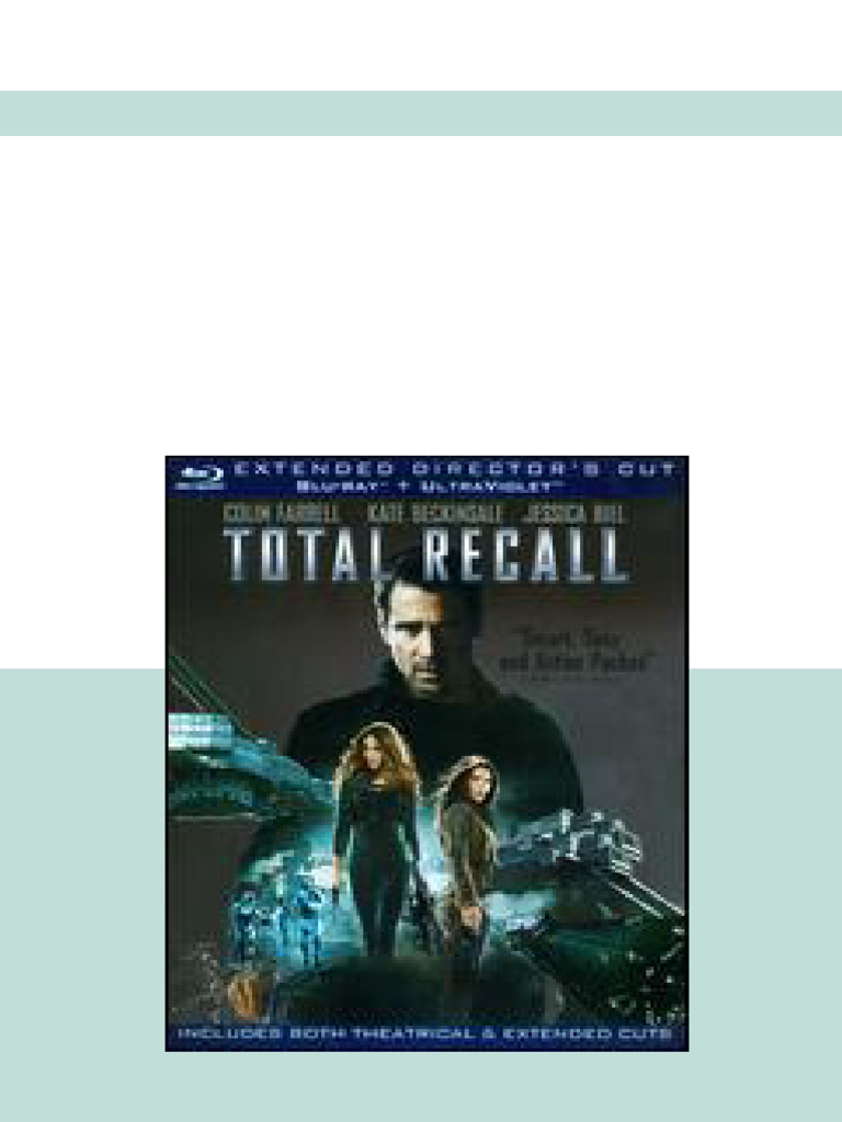 Total Recall 2 Discs Includes Digital Copy Blu Ray | PDF