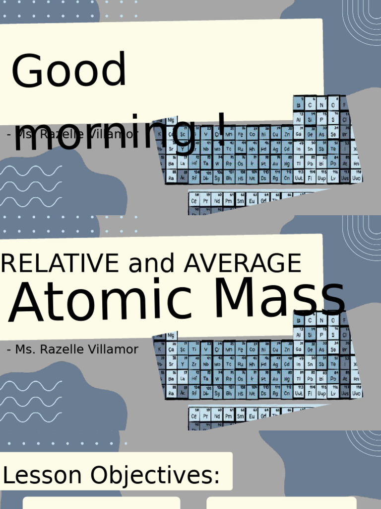 Reactivity in The Periodic Table Chemistry Presentation in A Blue Bold ...