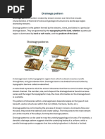 Grade 12 Drainage Patterns Overview | PDF
