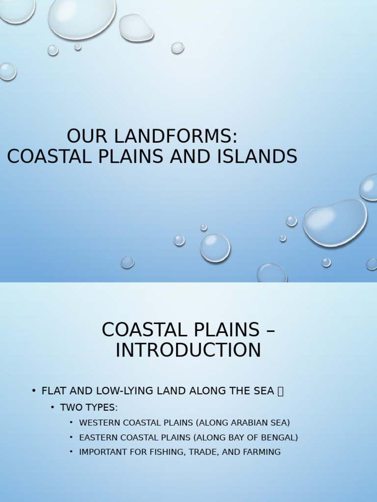 Coastal Plains and Islands Class4 | PDF