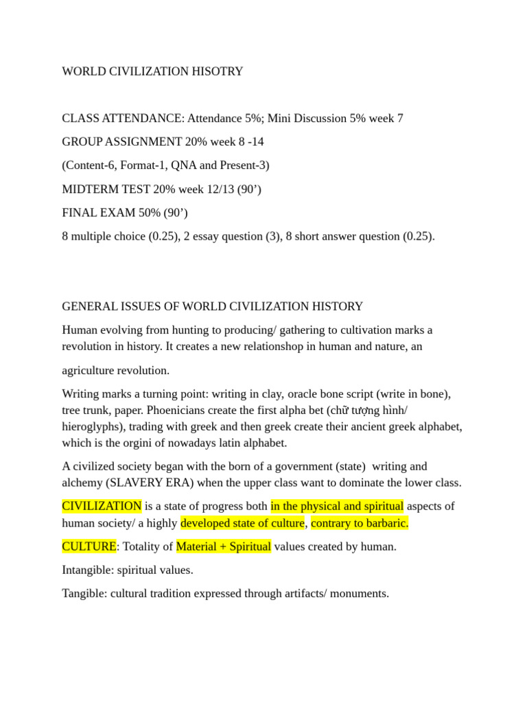 World History | PDF