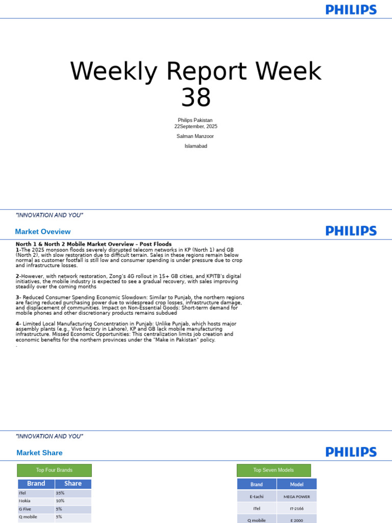 Mobile Market Recovery Post-Floods Report | PDF | Retail | Sales