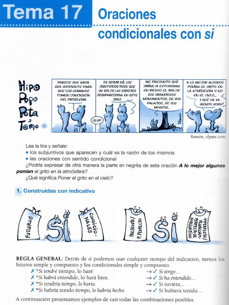 Oraciones Condicionales. | PDF