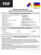 MSDS NaOH | Sodium Hydroxide