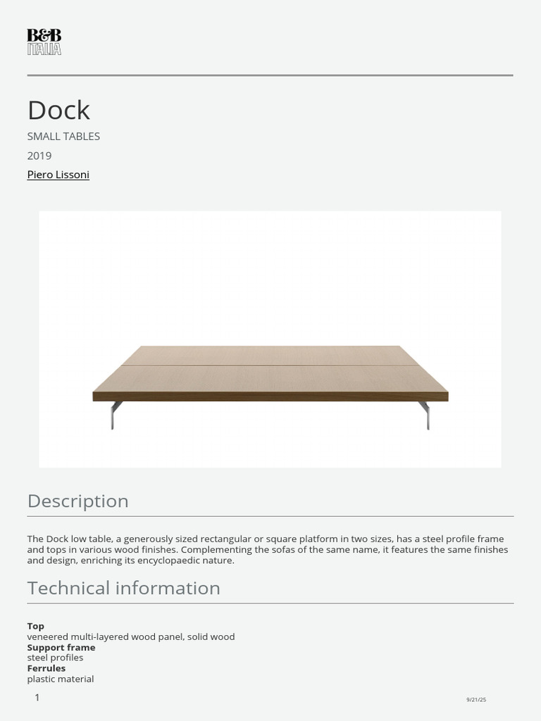 Dock | PDF