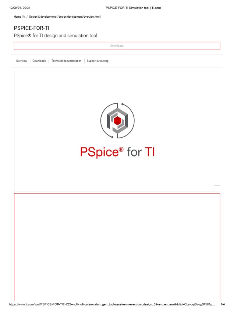 PSPICE-For-TI Simulation Tool | PDF | Computing | Computer Engineering