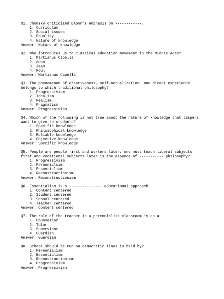 MCQ Questions | PDF