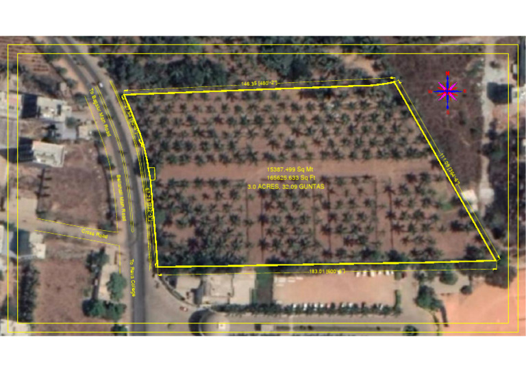 Location and Demarcation Google Satellite Image | PDF