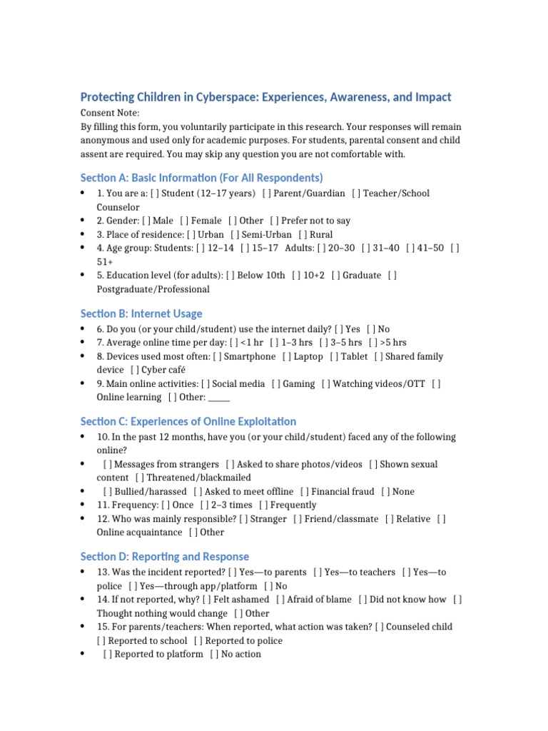 Safeguarding Kids Online: Insights & Impact | PDF