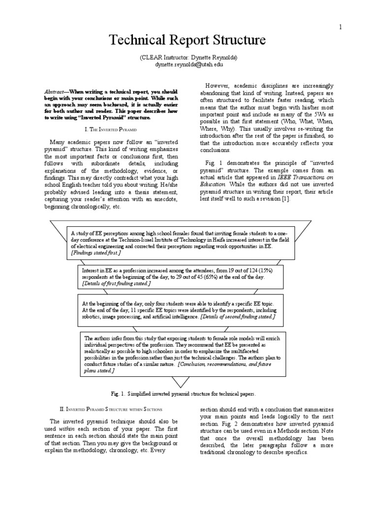 Inverted Pyramid | PDF | Qualitative Research | Electrical Engineering