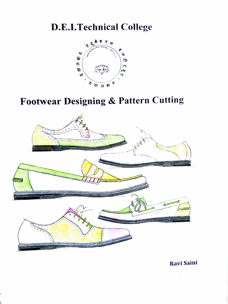 Method of Shoe Pattern Cutting | PDF
