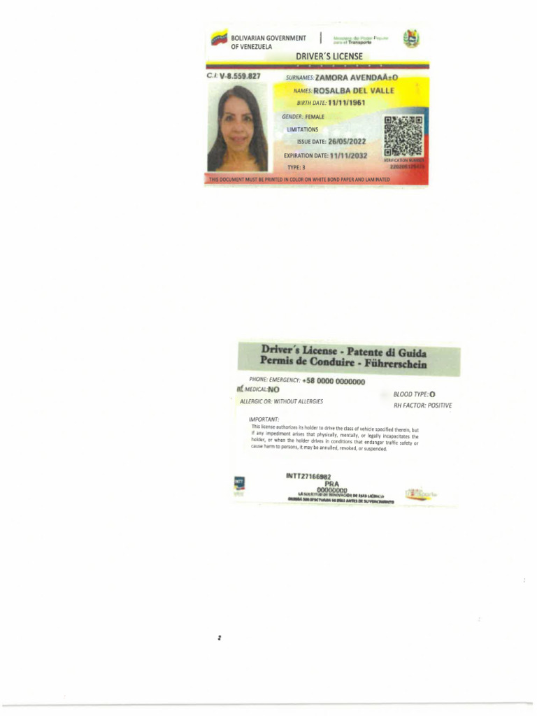 Driver License | PDF