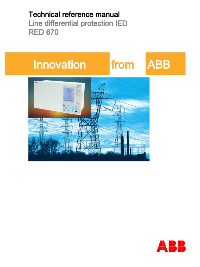 Ajustes Rele 670 ABB | PDF