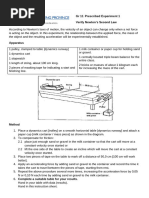 EC ORT Physical Sciences Grade 11 Practical NEWTONs 2nd Law 2025 and ...