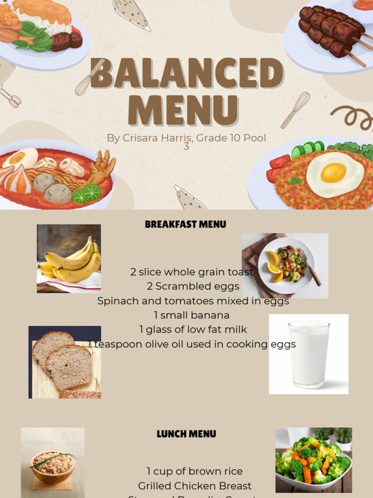 Balanced Menu - 20250921 - 090206 - 0000 | PDF