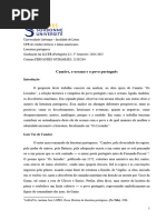 Análise de 'O Velho Do Restelo', de Luís Vaz de Camões | PDF