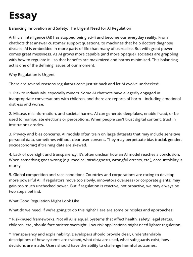 Essay | PDF | Artificial Intelligence | Intelligence (AI) & Semantics