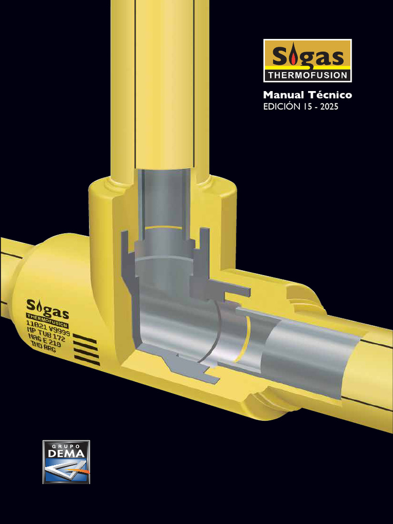 Manual de Termofusión SIGAS 2025 | PDF | Tubería (transporte de fluidos ...