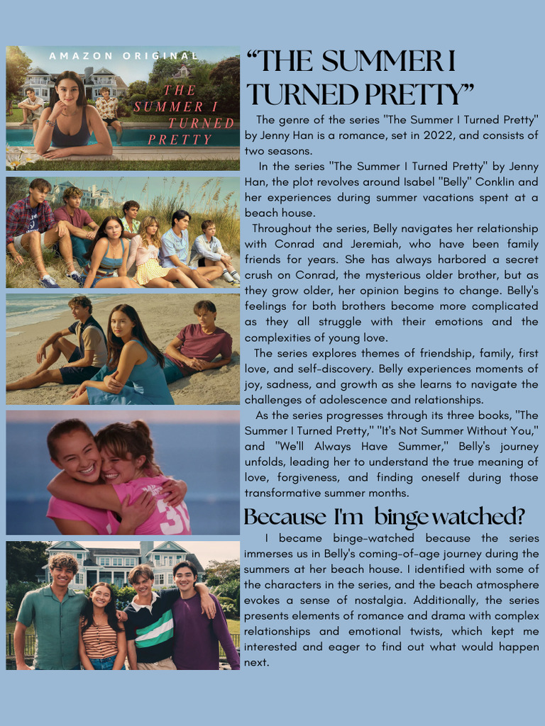 The Summer I Turned Pretty | PDF