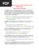 Reading Activity - News Broadcast Script Sample For Students | PDF ...