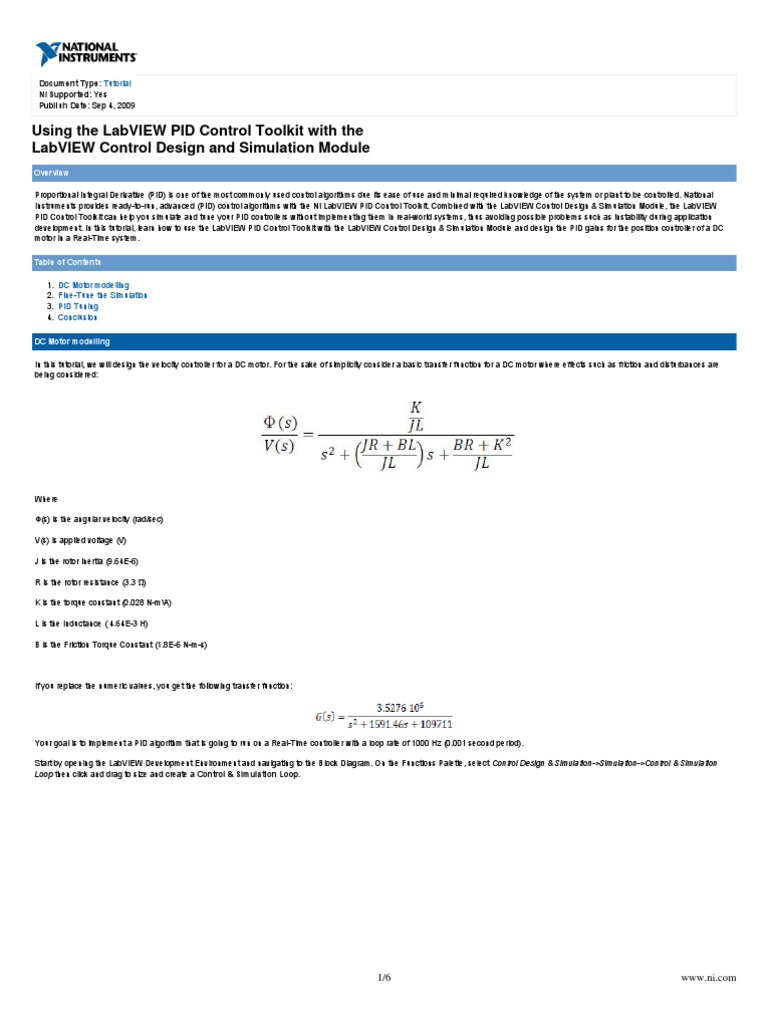 PID Control Toolkit | PDF | Electromagnetism | Cybernetics