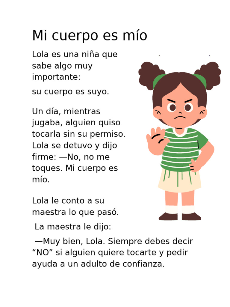 Mi Cuerpo Es Mío | PDF