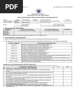 Reclassification Form For Teaching Positions (RFTP) | PDF | Educational ...