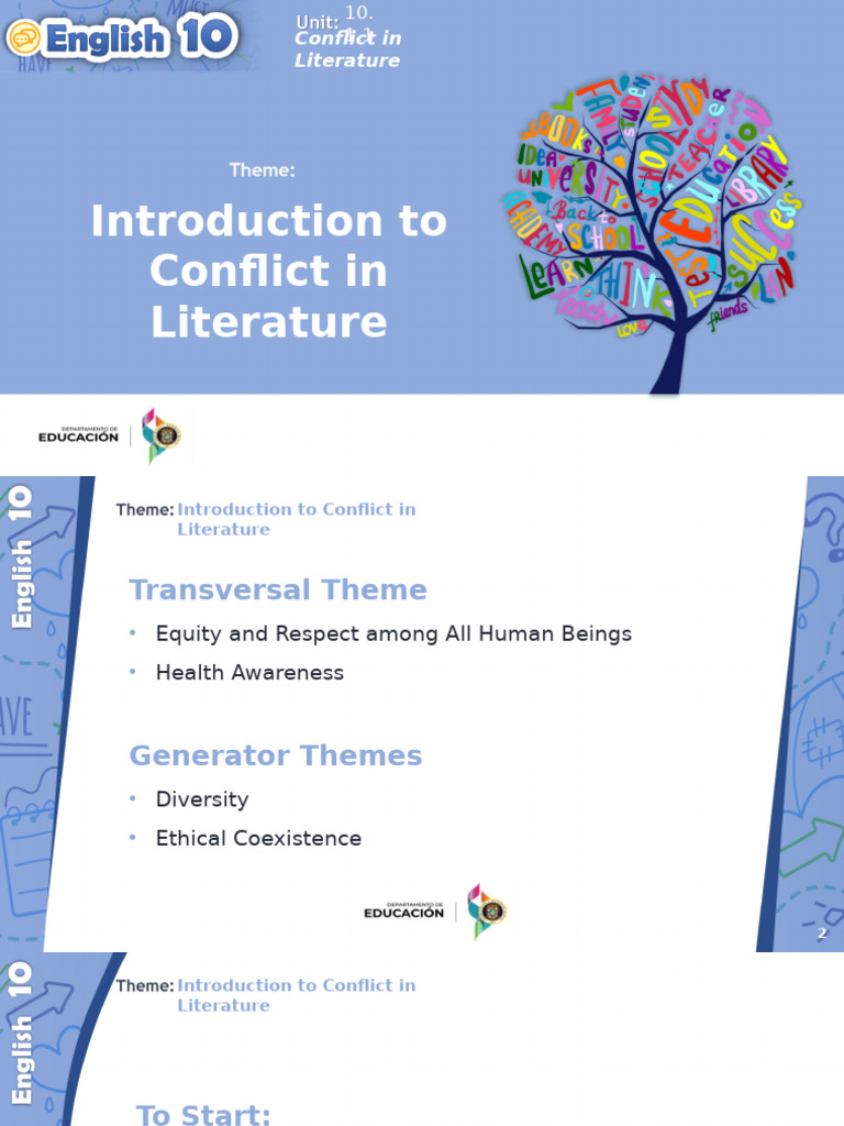 Understanding Conflict in Literature | PDF | Fable