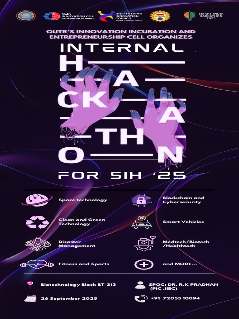 SIH Internal Hackathon 2025 | PDF