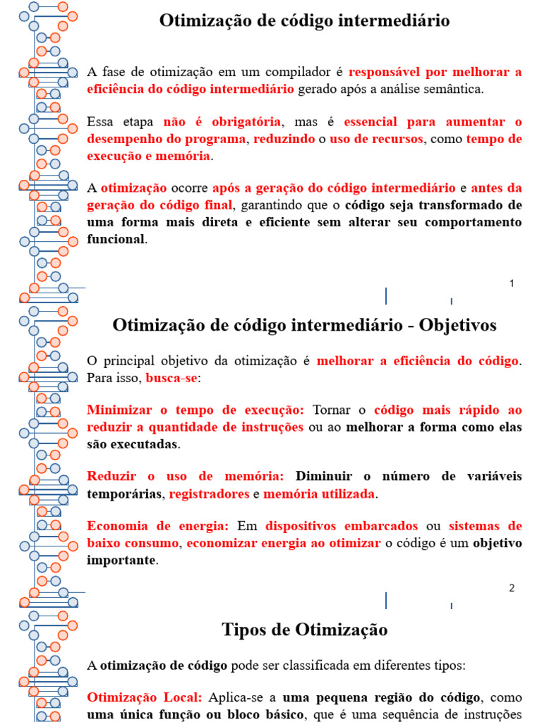 Otimizacao 2 | PDF | Compilador | Otimização matemática