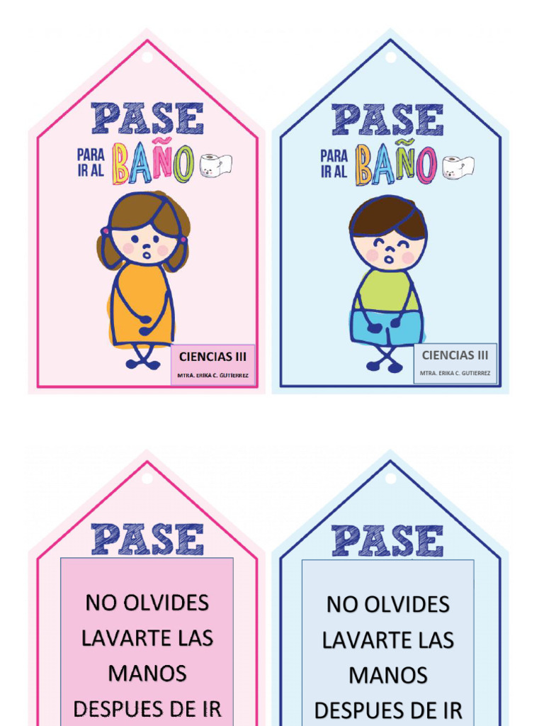 Pase para El Baño | PDF