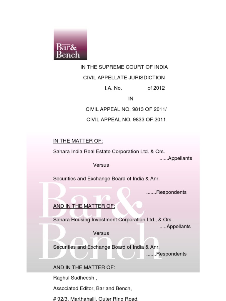 Full Text of Intervention Application | PDF | Justice | Crime & Violence