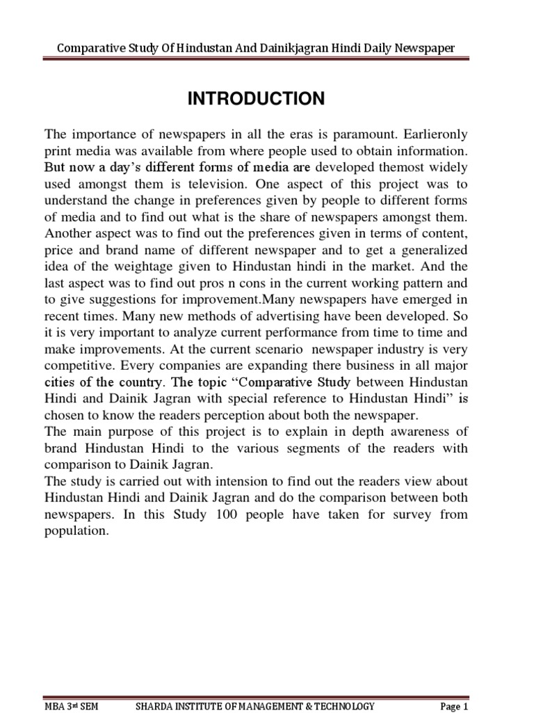 main body | Newspapers | News Media