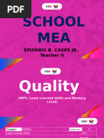 Computation of Minimum Proficiency Level | PDF