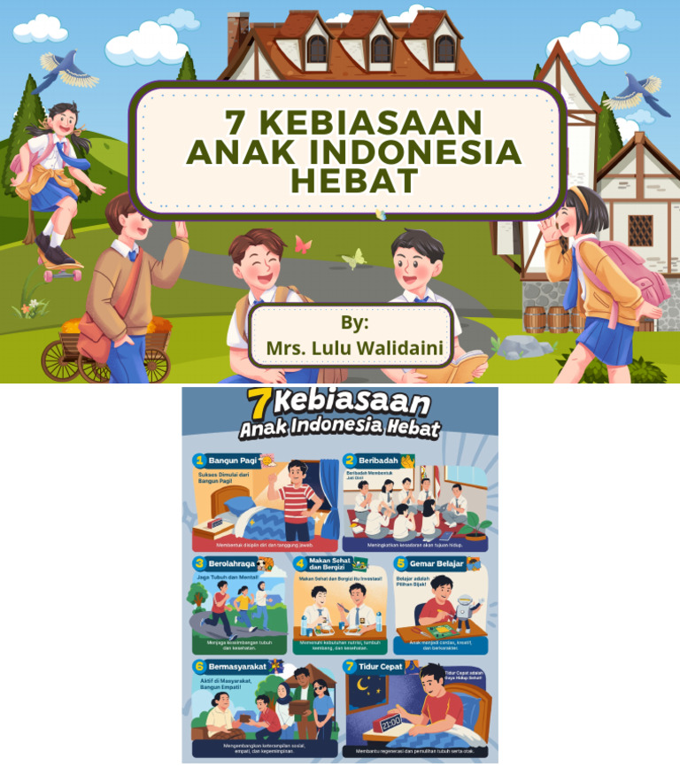 7 Kebiasaan Anak Indonesia Hebat | PDF