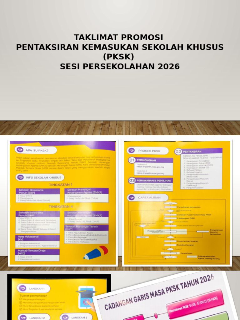 Taklimat Promosi PKSK - 2026 | PDF