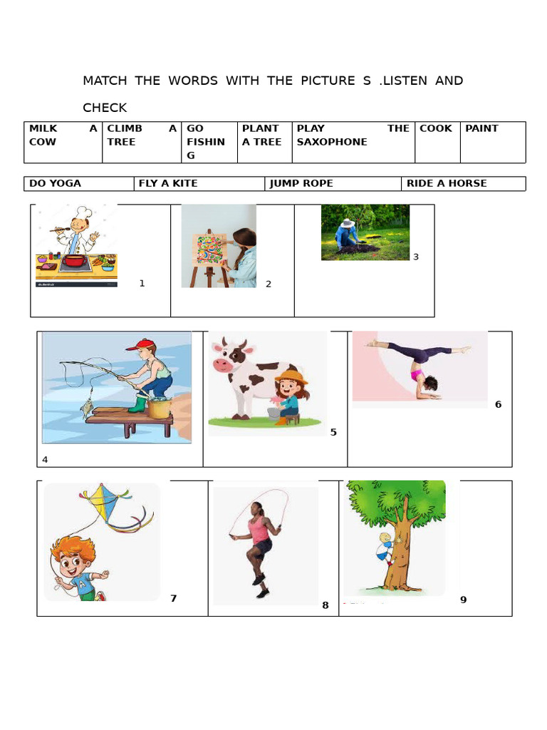 A1 Unit Six My Talents | PDF | Adverb