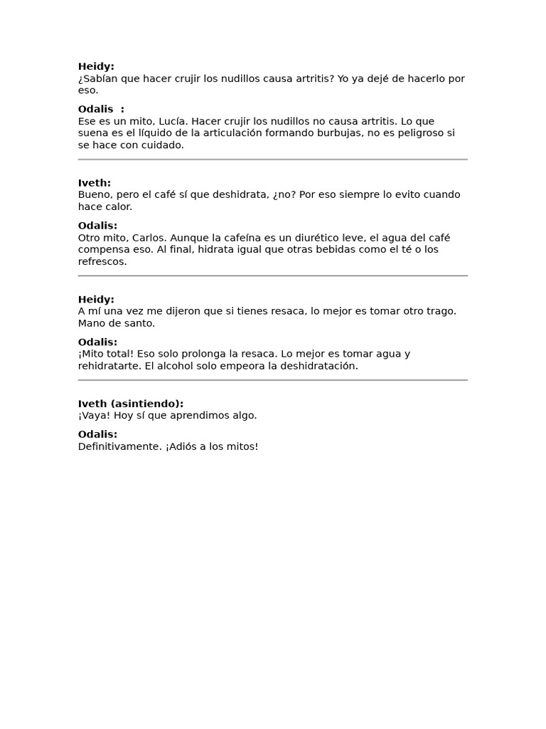 Mitos Y Verdades Pdf