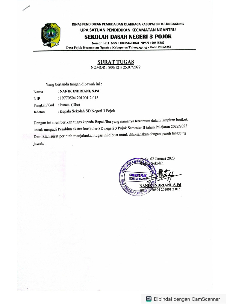 Ekskul 2022-2023 | PDF