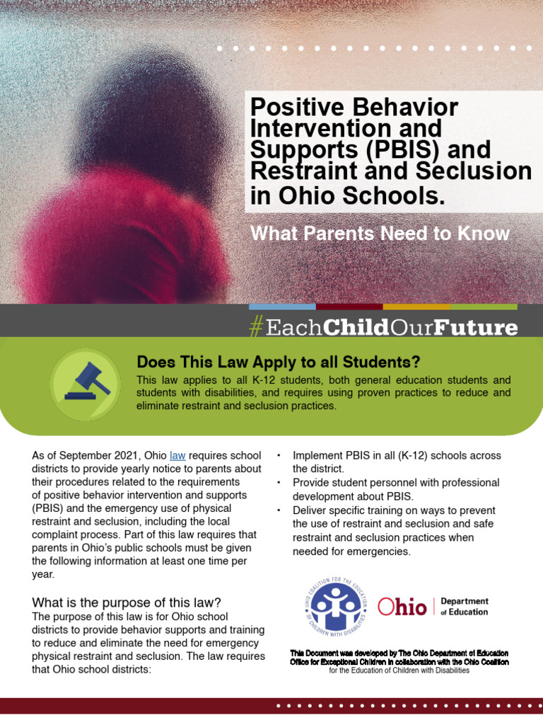 PBIS RS Parent Information Document Updated 9-22-23 | PDF ...