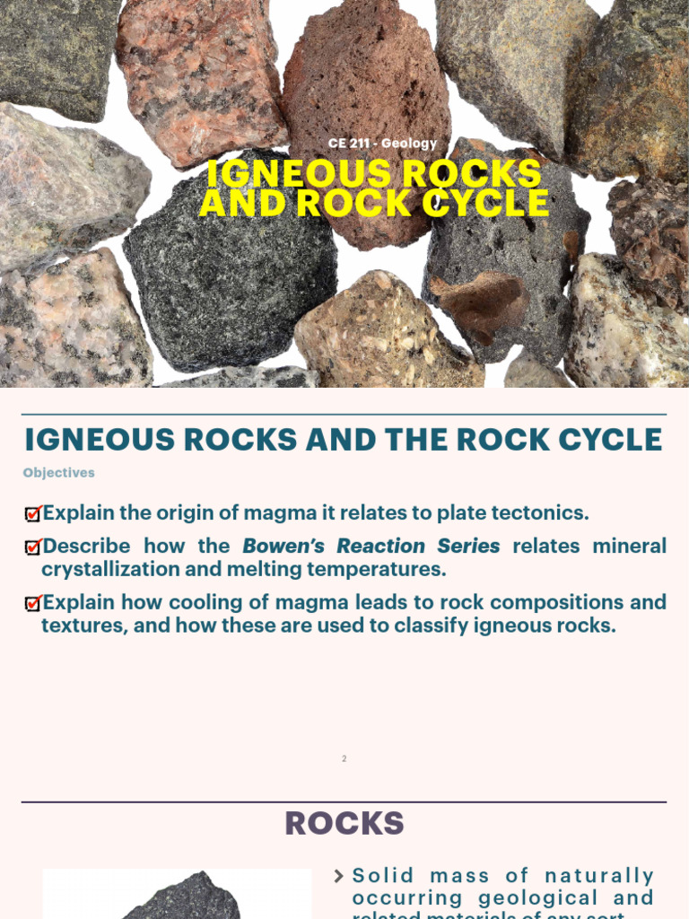 9 - Igneous Rocks and Rock Cycle | PDF | Igneous Rock | Magma