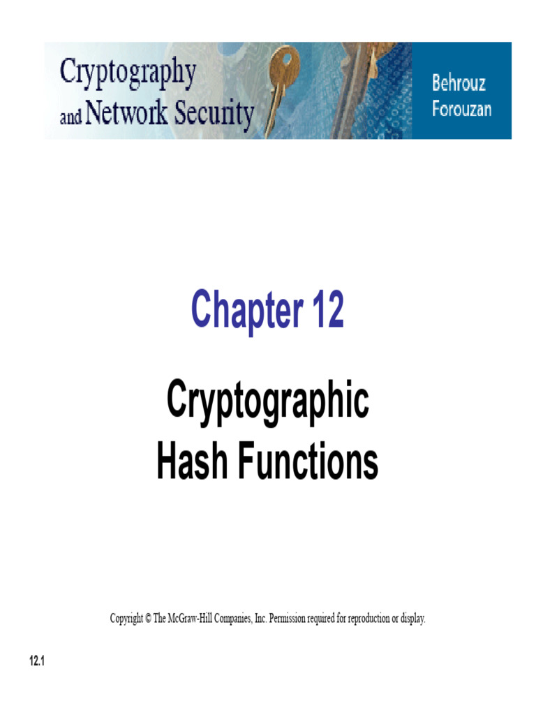 Cryptographic Hash Functions: SHA-512 & Whirlpool | PDF | Military ...